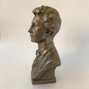 Sculpture Bust of Russian Poet Alexander Blok, Table Sculpture, Rarity ...