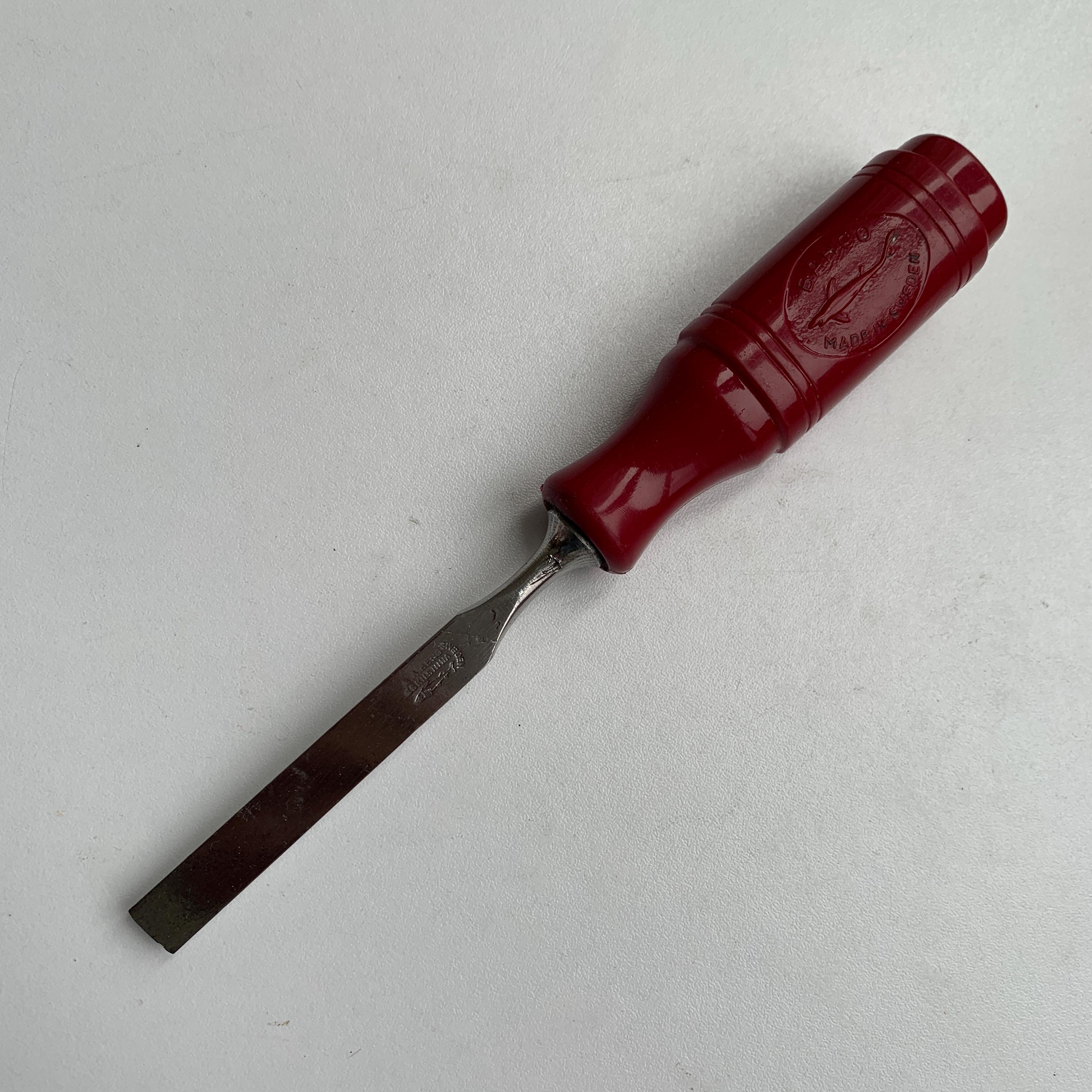 Vintage Carpentry Tool, EA Berg Eskilstuna Chisel, Wood Carving, Flat ...