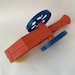 Large Vintage Toy Cannon, Soviet Plastic Cannon, Toy Cannon, Rare Toy ...