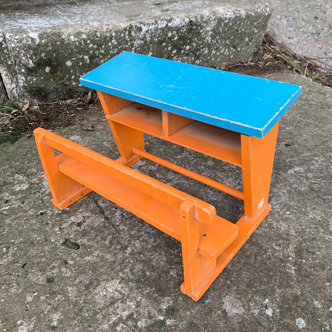 Vintage School Desk, Soviet School Desk, Small Desk, Demonstration ...
