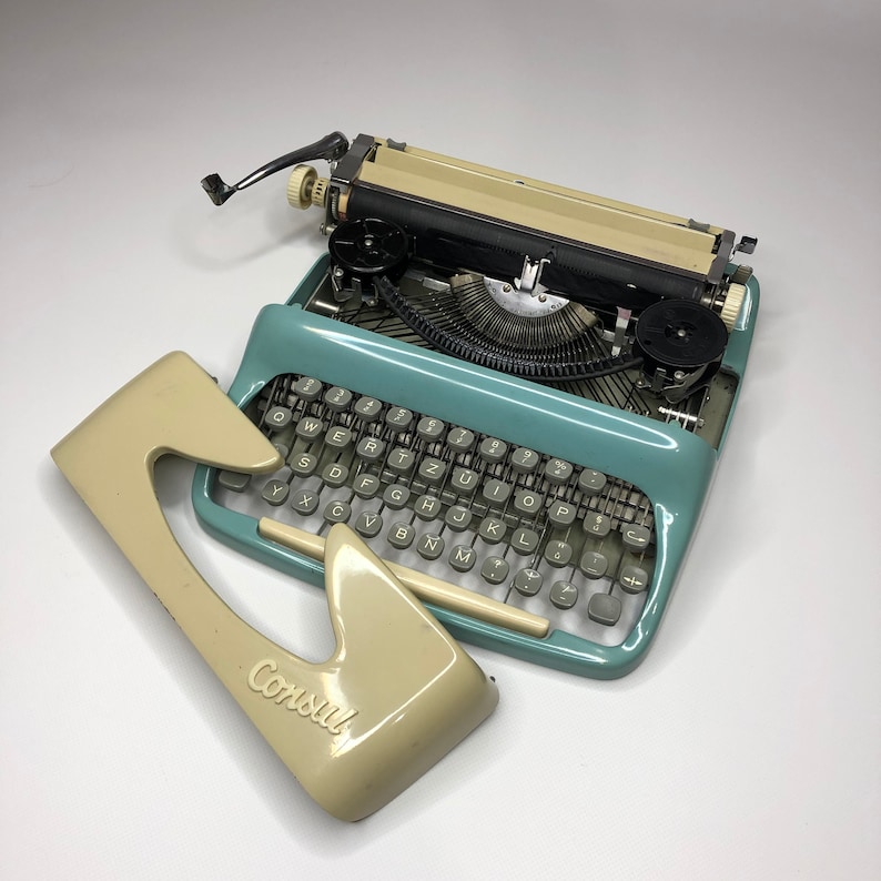 Vintage Typewriter consul 60s Czechoslovakia | Etsy