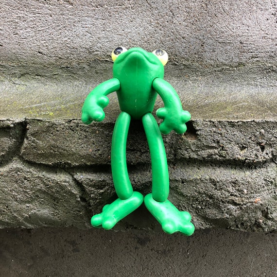 Figurines & Knick Knacks Vintage Toy Frog Toad Soviet USSR Green ...