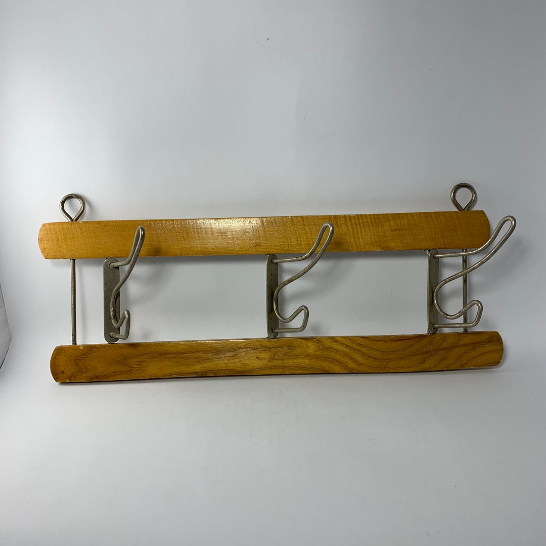 Old Soviet Hangers, 3-hook Wall Hangers, Coat Hanger, Vintage USSR 70s ...