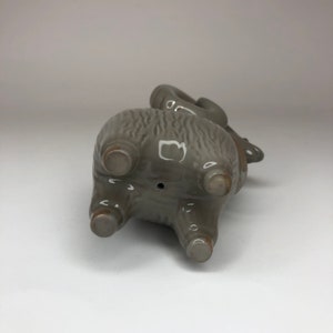 Vintage Faience Sculpture, Faience Ram,, Table Figurine, Collectible ...