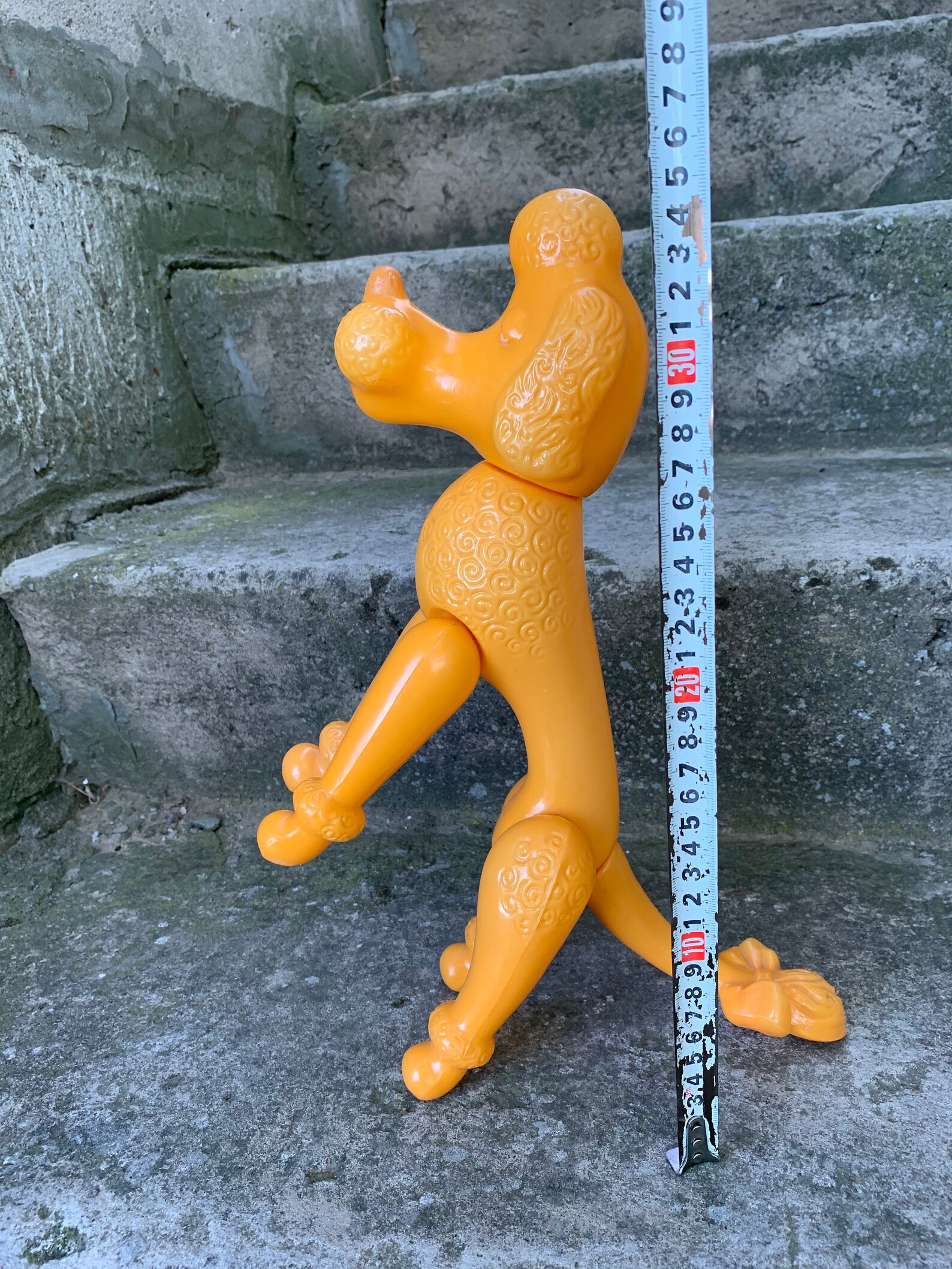 Soviet Plastic Toy poodle Vintage Toy of the | Etsy