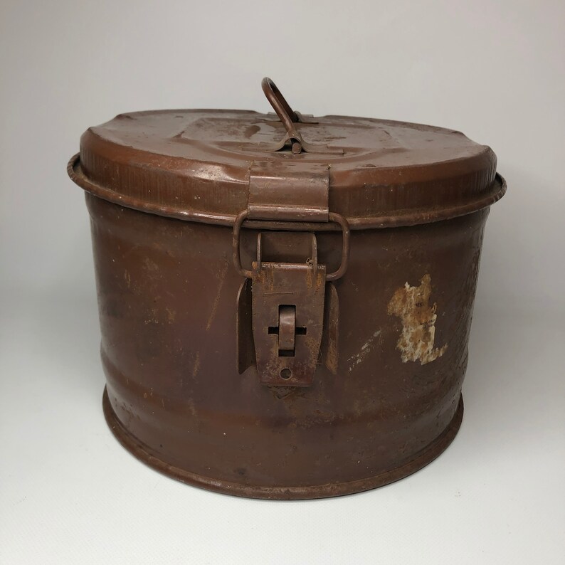 Vintage Film Box Soviet Metal Container Film Strip - Etsy