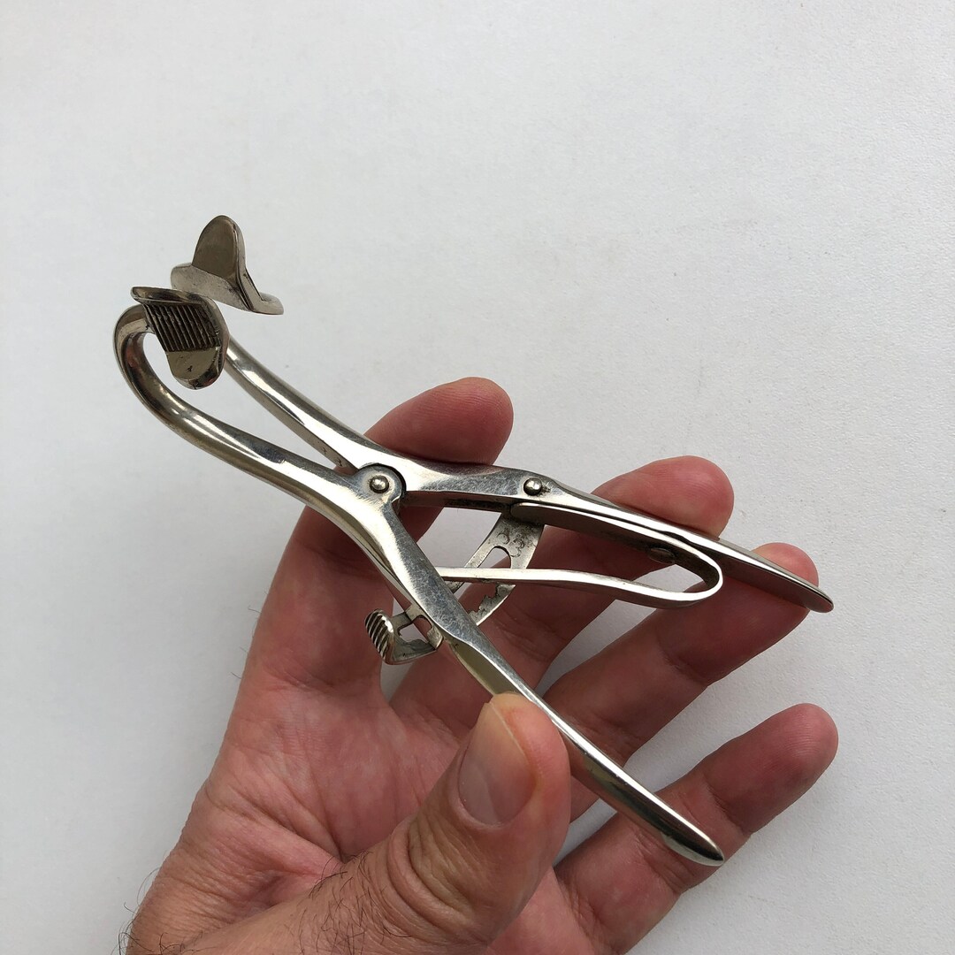 Vintage Medical Instrument, Mouth Opener, Otolaryngologist, Doctor's ...
