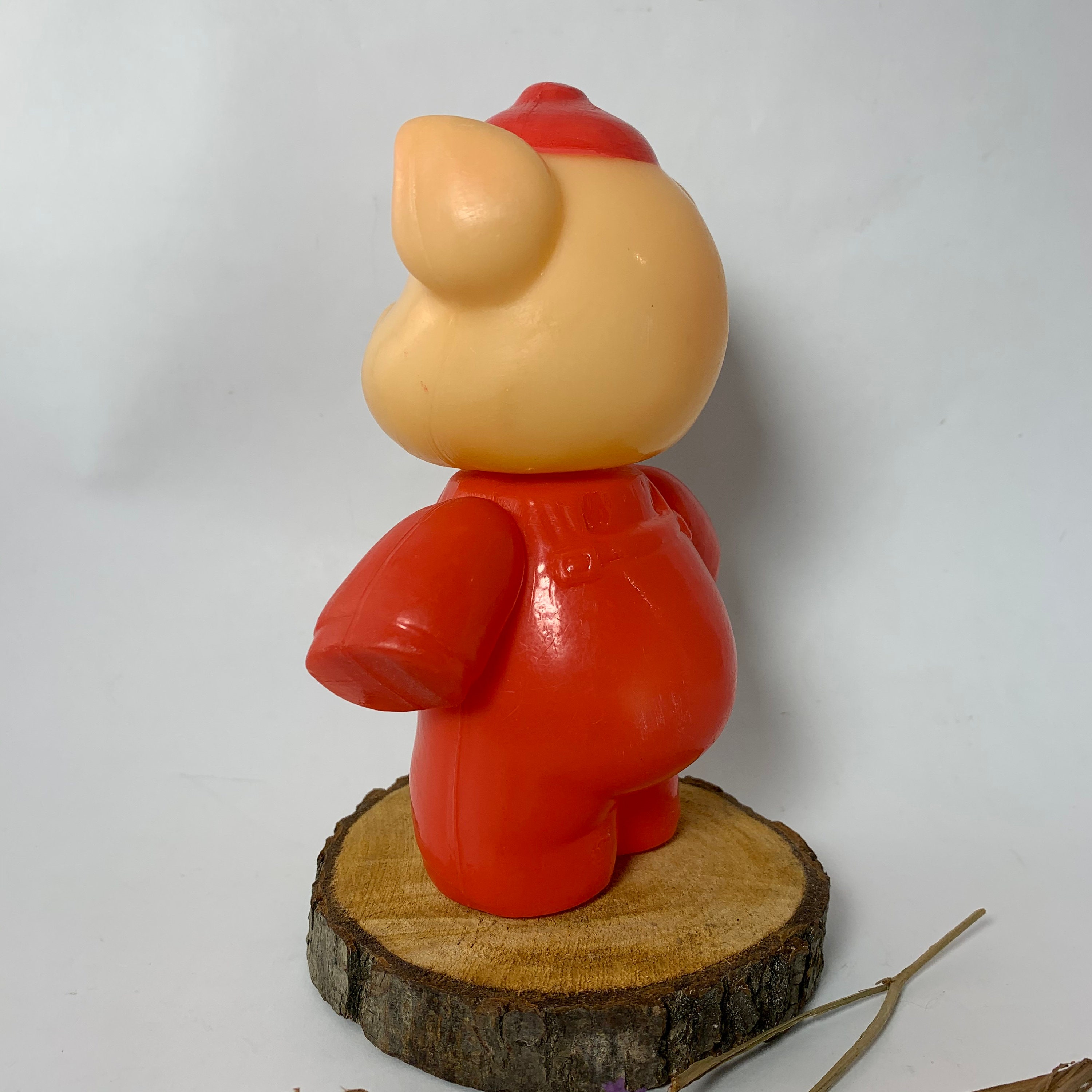 Piglet Vintage Toy of the USSR 70, Soviet Plastic Toy, Old Toy ...