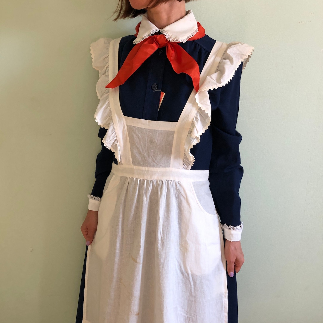 Vintage School Uniform, Soviet Student Uniform, Soviet Student Dress ...
