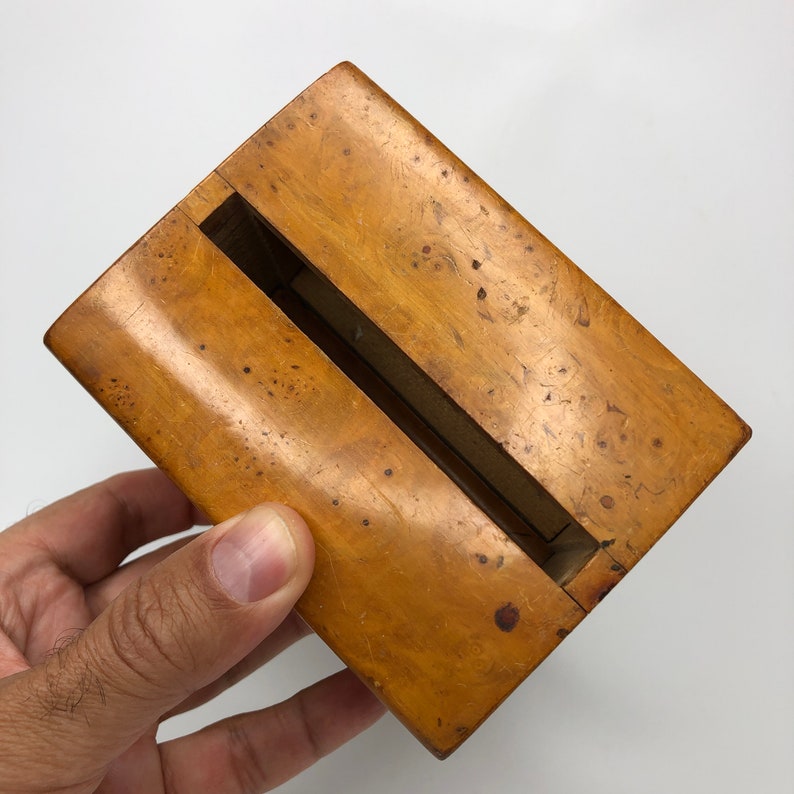 Vintage Cigarette Box Wooden Cigarette Case Karelian Birch - Etsy