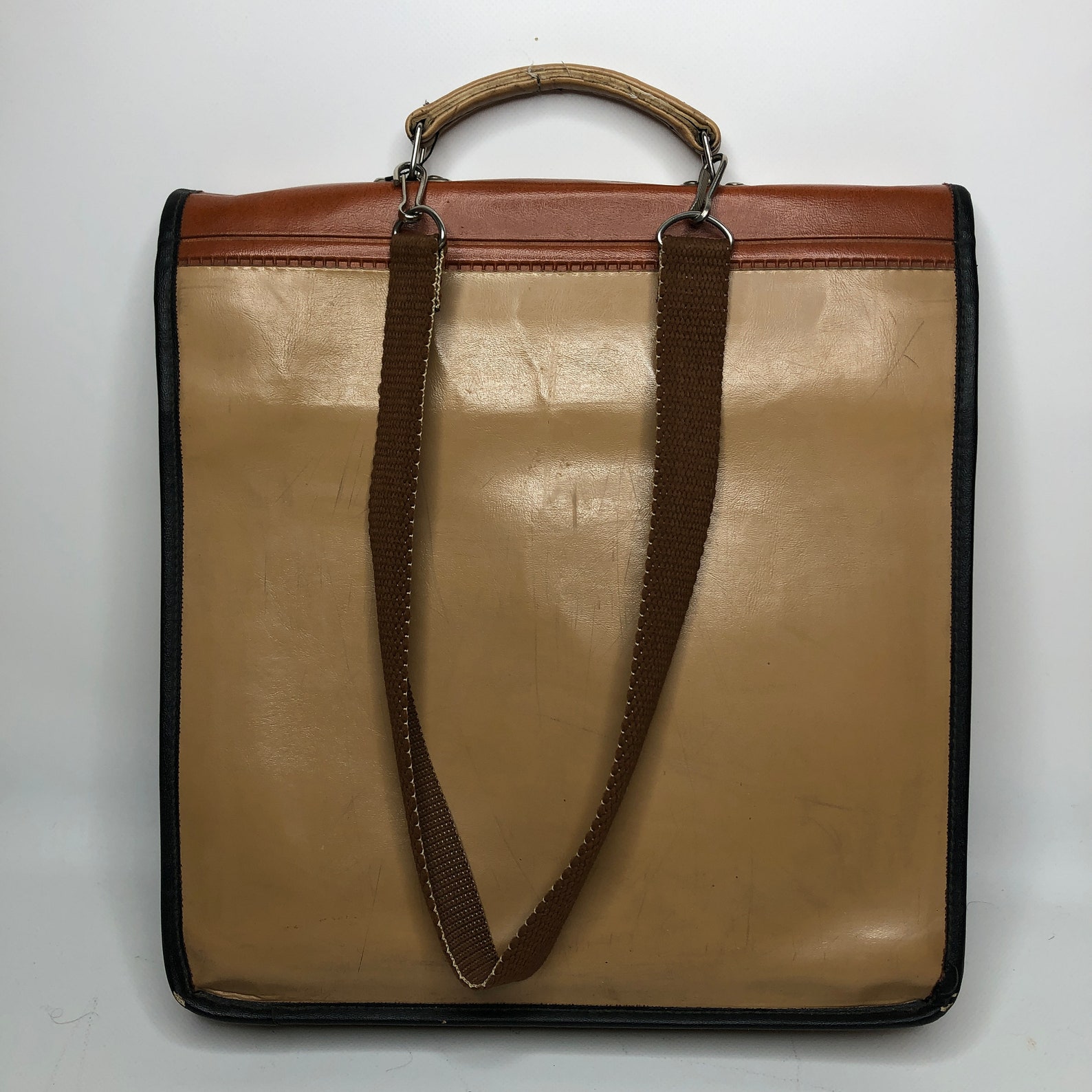 Vintage School Bag Soviet Student Bag Old Brown Bag Book - Etsy