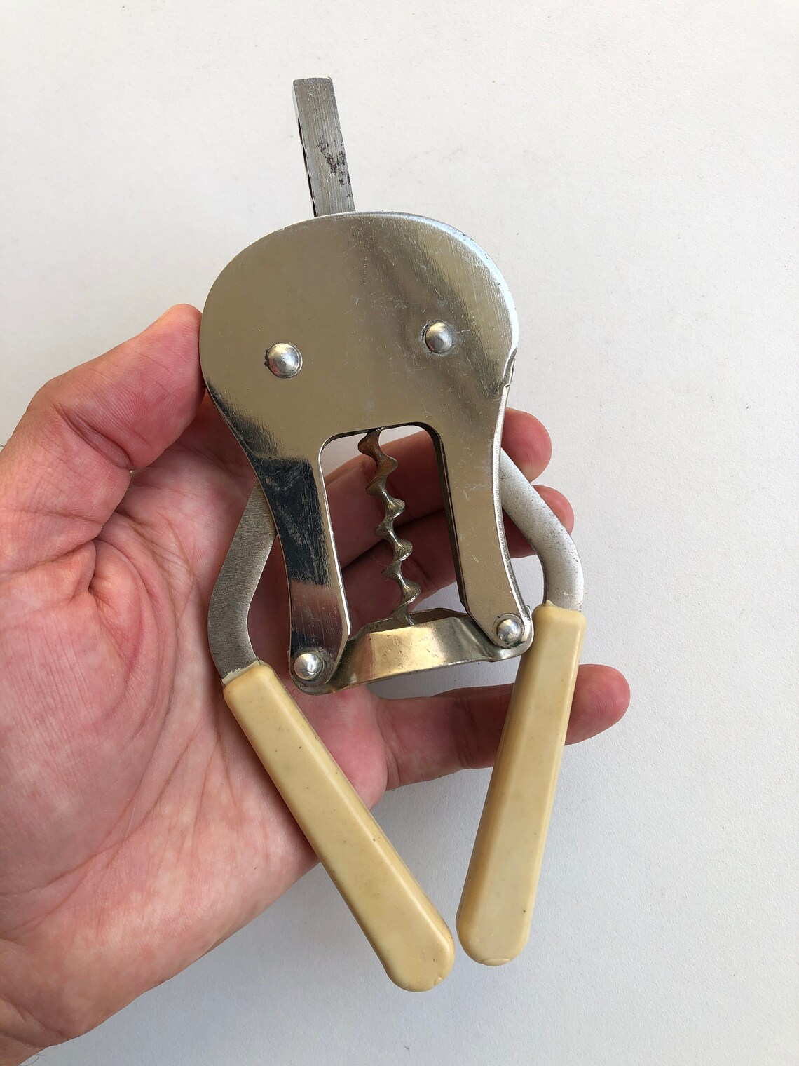 Rare Big Corkscrew Vintage Corkscrew Soviet Wine Opener | Etsy