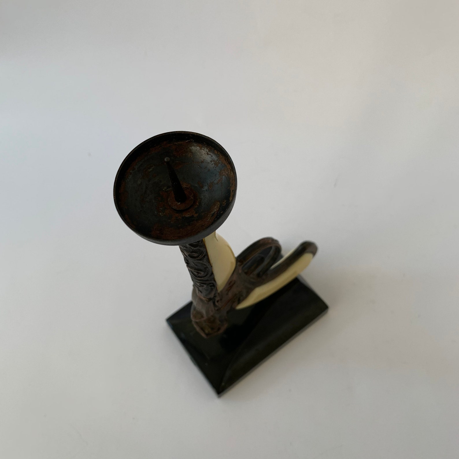 Vintage Candlestick pistol Soviet Candle Holder - Etsy