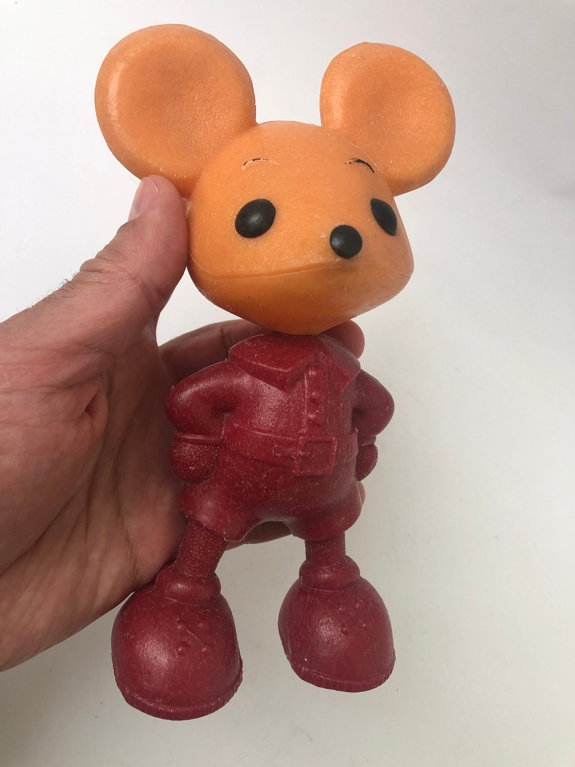 Vintage Mouse Toy Soviet Plastic Toy Rare Toy Plastic - Etsy