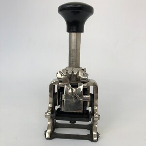 Vintage Numbering Machine Mechanical Sequential Numbering - Etsy
