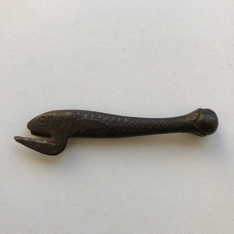 Vintage Fish Opener, Soviet Can Opener, Cast Iron Fish, Rare Opener ...