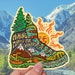 GET A LIFE // Weatherproof Outdoor & Vanlife Sticker // Vinyl - Etsy