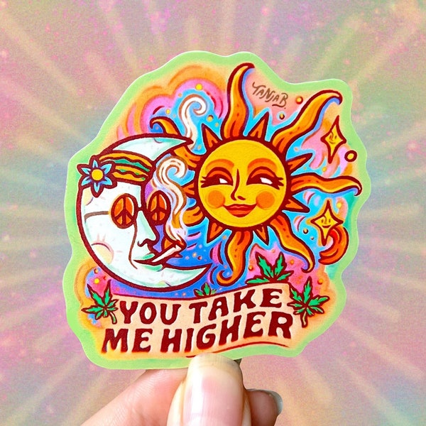 Trippy Sticker - Etsy