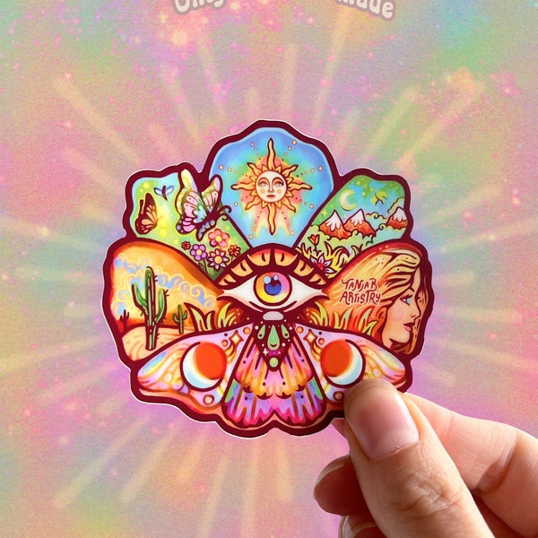 Trippy Sticker - Etsy