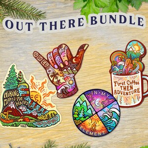 STOKED // Weatherproof Outdoor Sticker // Vinyl 4 - Etsy