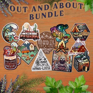 GET A LIFE // Weatherproof Outdoor & Vanlife Sticker // Vinyl - Etsy
