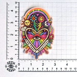 We Are All DIFFERENT // Weatherproof Outdoor and Laptop Sticker ...