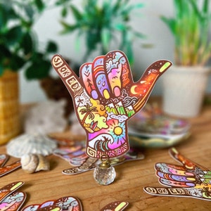 STOKED // Weatherproof Outdoor Sticker // Vinyl 4" - Nature, Exploring ...