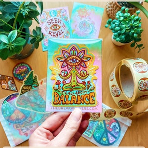 GET A LIFE // Weatherproof Outdoor & Vanlife Sticker // Vinyl - Etsy