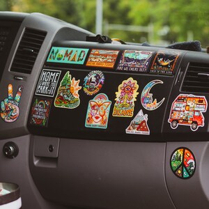 BOHO VAN // Weatherproof Outdoor & Vanlife Sticker // Vinyl - Etsy