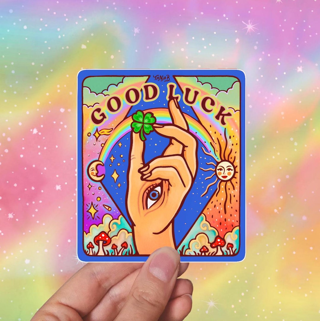 LIMITED DROP Good Luck // Only 10 Stickers Were Made // Oracle Tarot ...