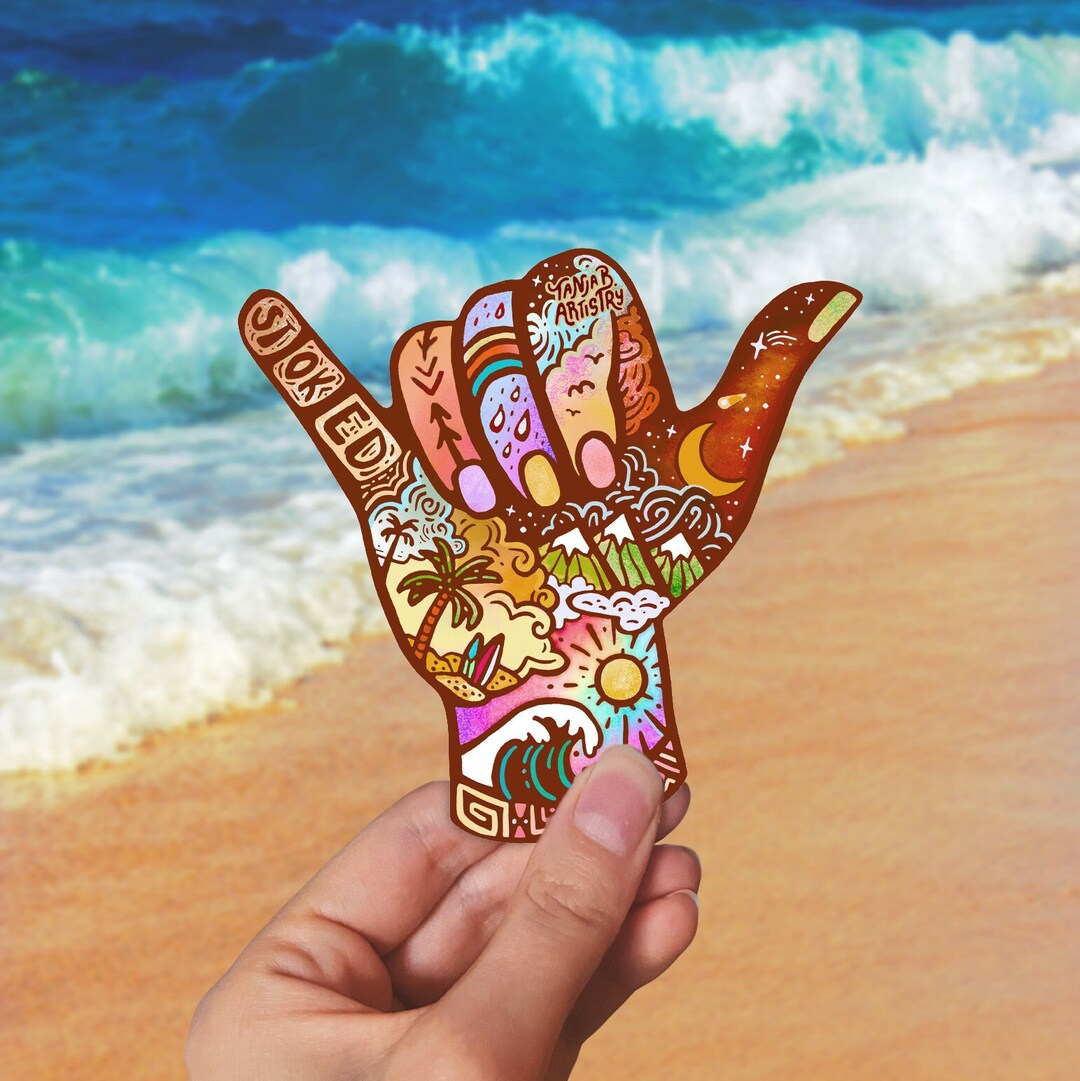 STOKED // Weatherproof Outdoor Sticker // Vinyl 4 - Etsy