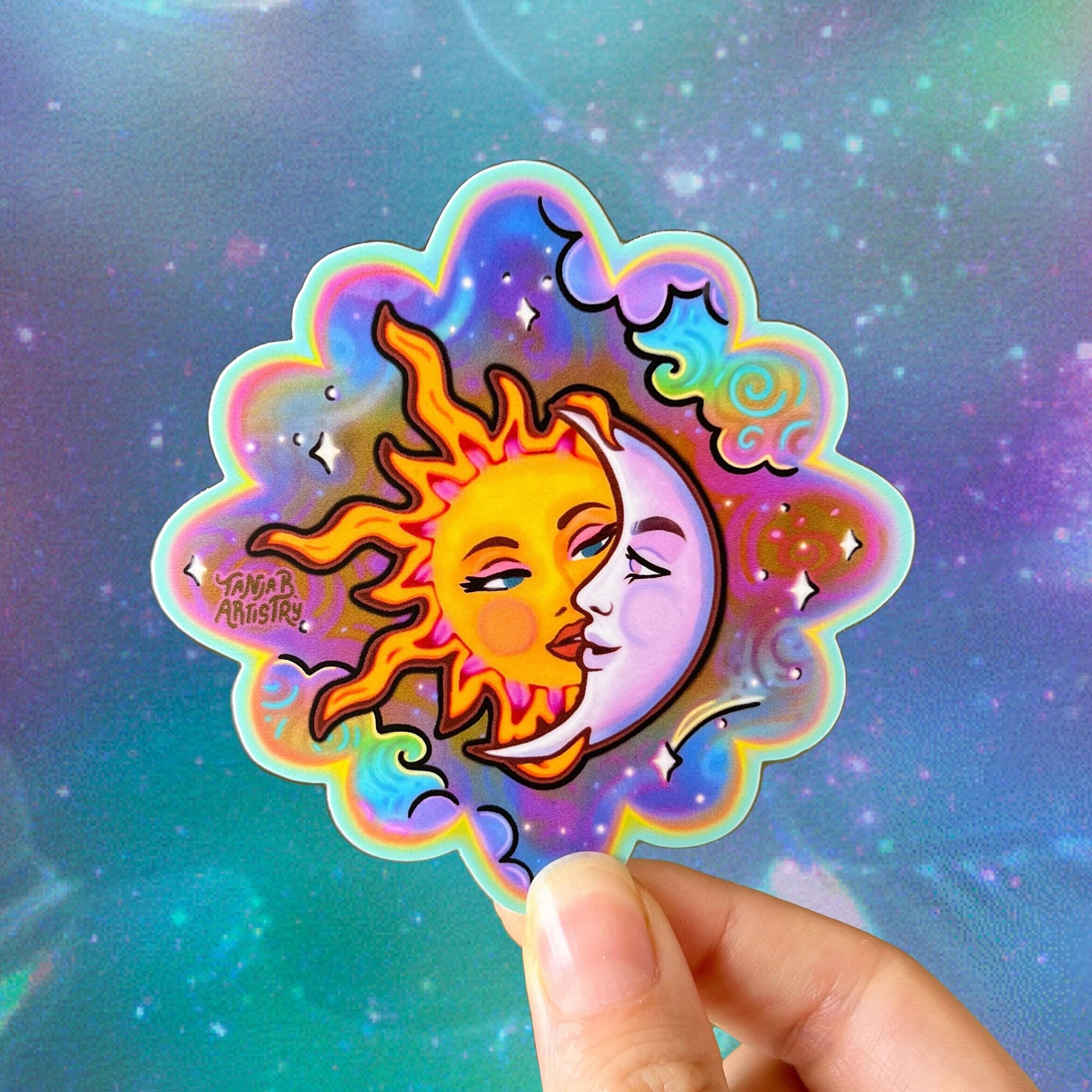 Sun And Moon Kissing