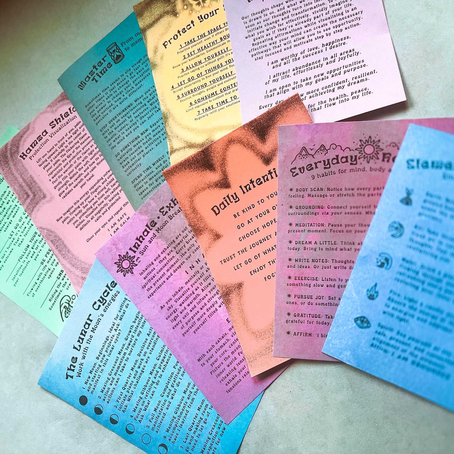 Protect Your Energy // Inner Light Guide + Sticker // Spiritual ...