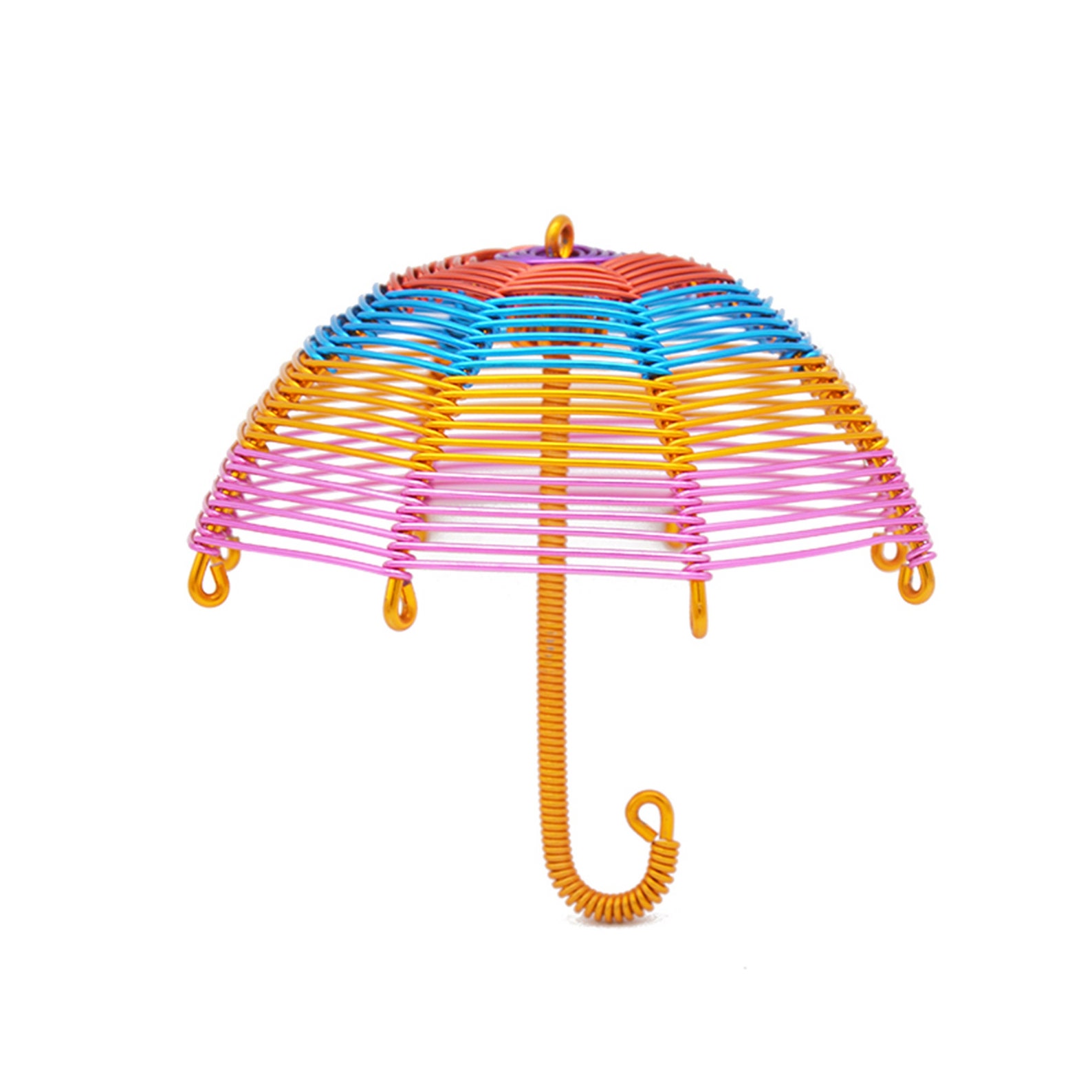 Mini Metal Umbrella Statue Sculpture Decor Office Desk - Etsy