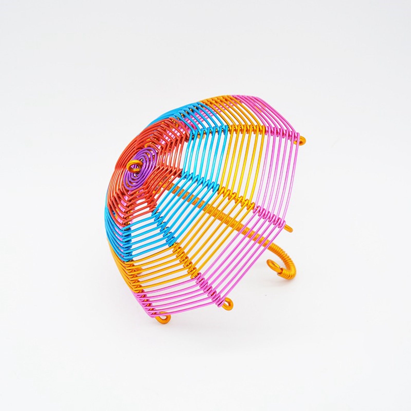 Mini Metal Umbrella Statue Sculpture Decor Office Desk - Etsy