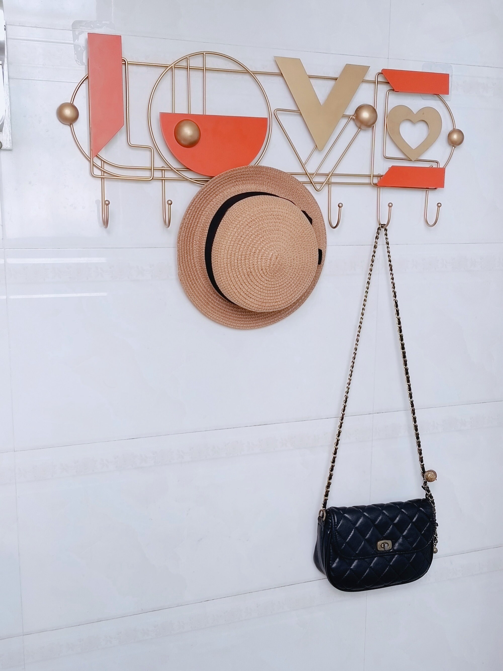 Rustic Coat Hanger Wall Mount Golden Retro Entryway Wall Coat - Etsy