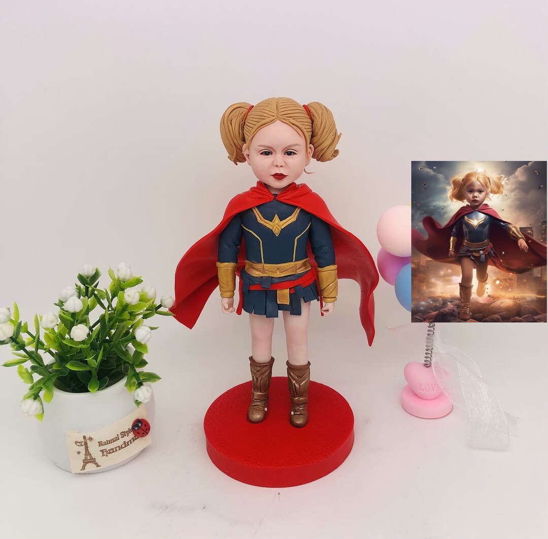 Custom Cute Girl Bobblehead Statue Sculpture, Cool Mather's Day Gifts ...