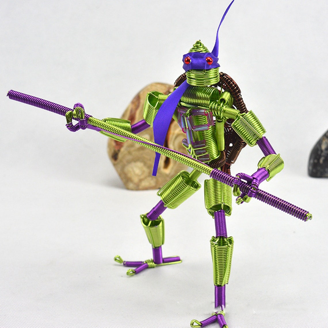 Ninja Turtles Statue Sculpture Ornament TMNT Figurines | Etsy