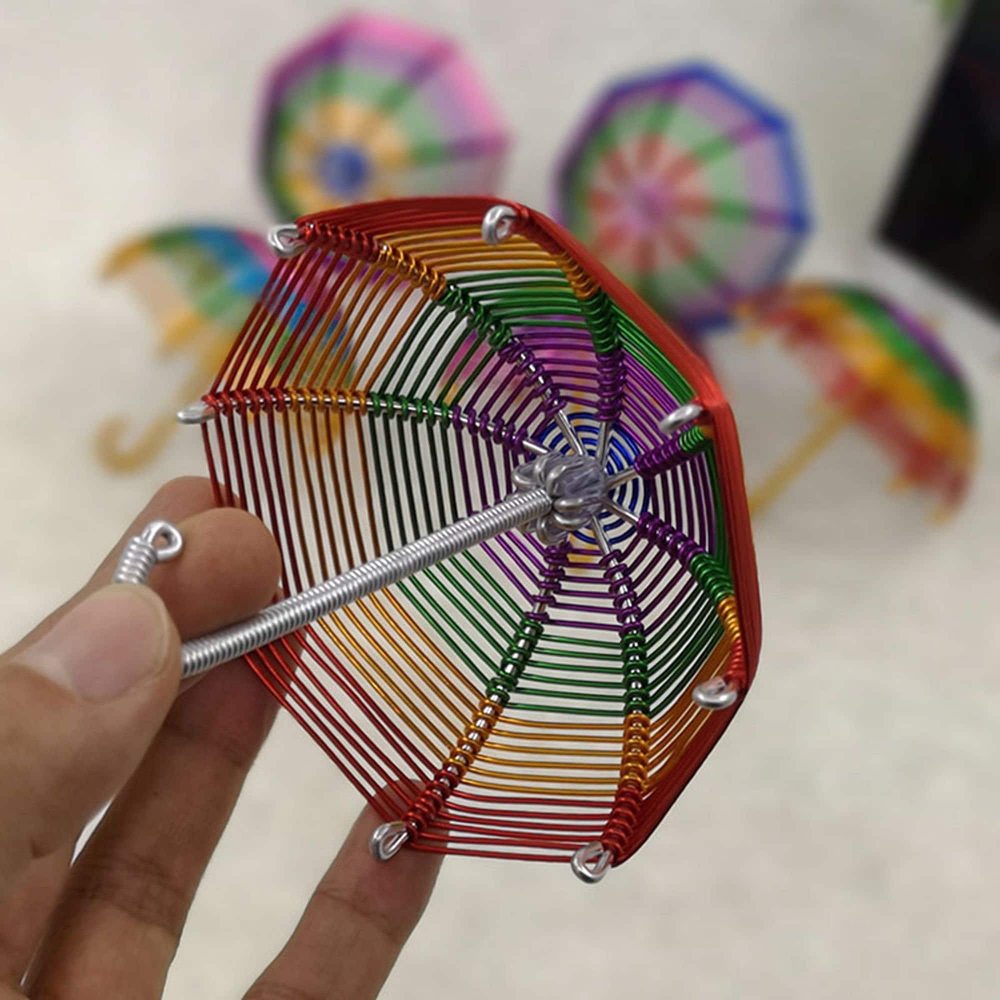 Mini Metal Umbrella Statue Sculpture Decor Office Desk - Etsy