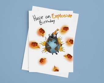 Exploding Birthday Card - Etsy
