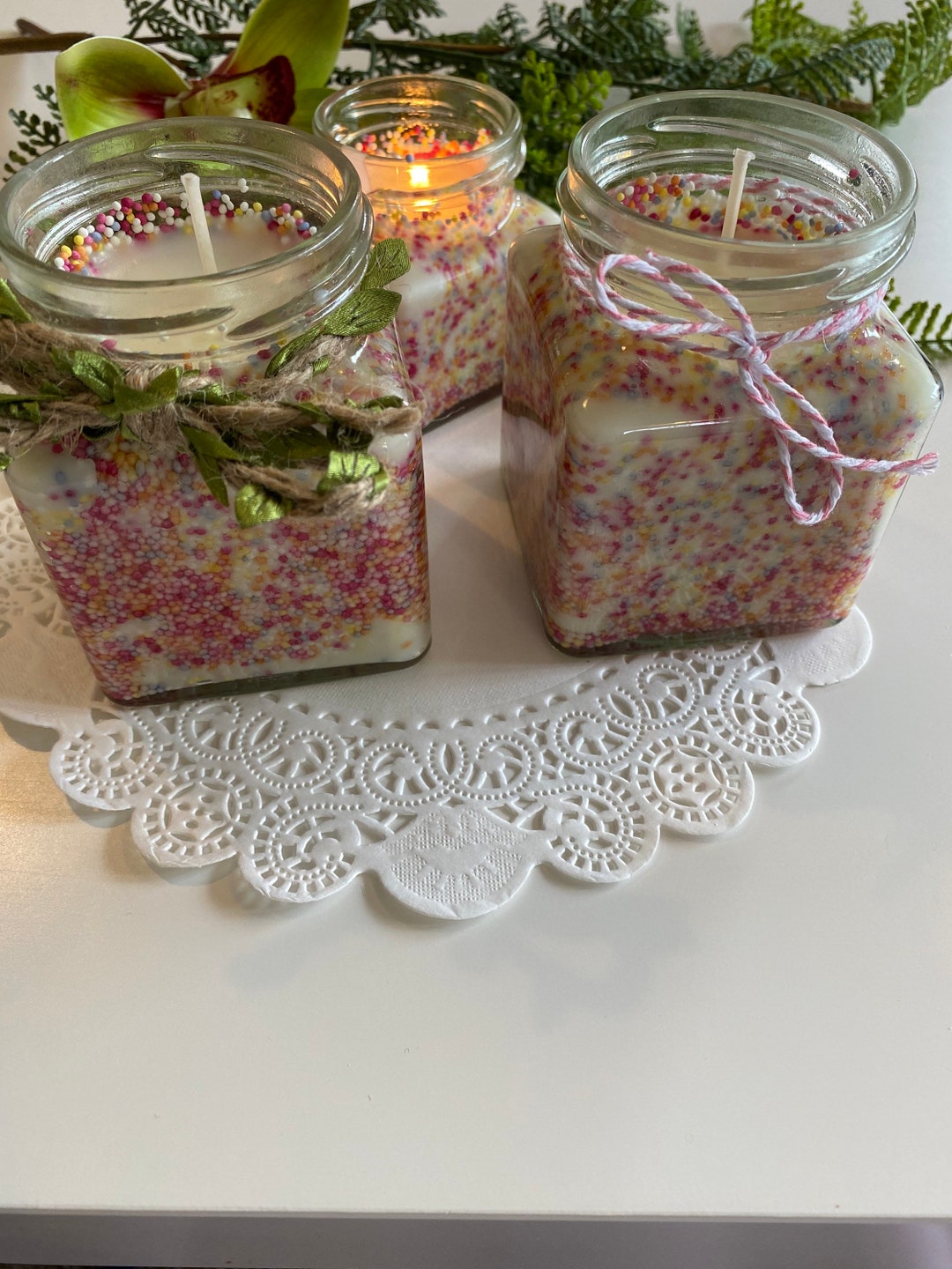 Funfetti Candle in A Jar. - Etsy