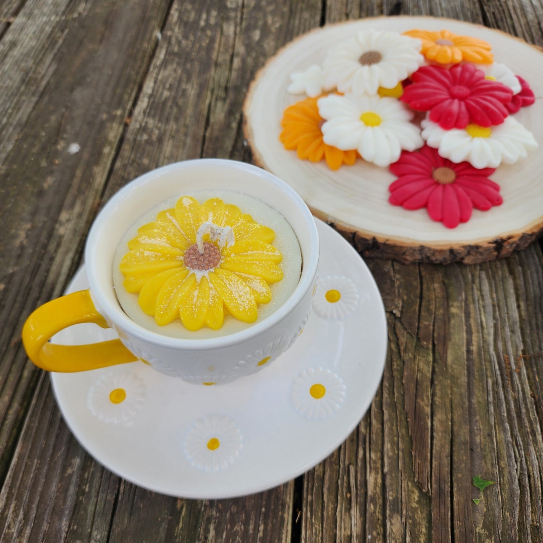 Sunflower Tea Cup - Etsy