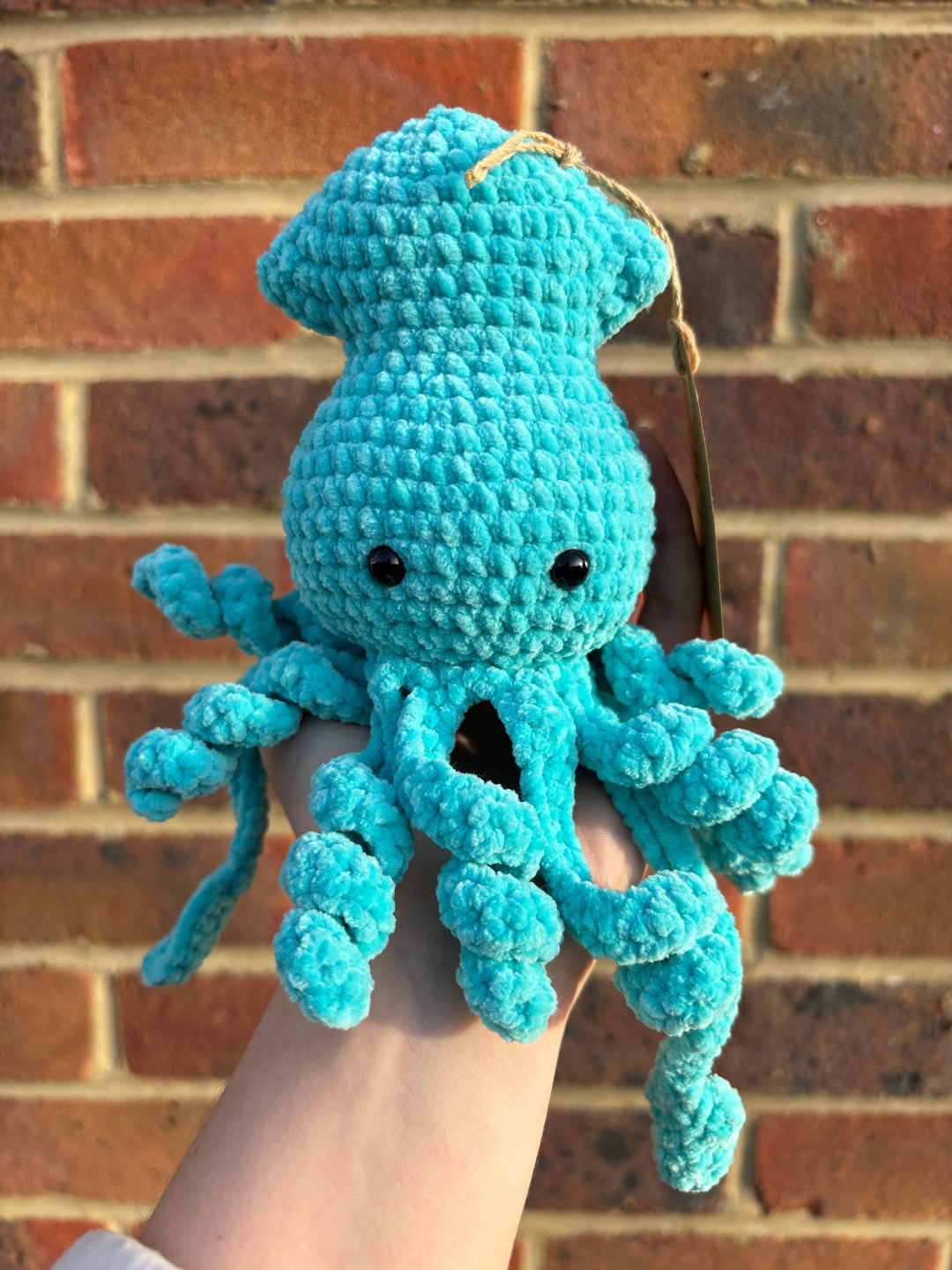 Super Cute Baby Blue Soft Squid Teddy Nemo - Etsy
