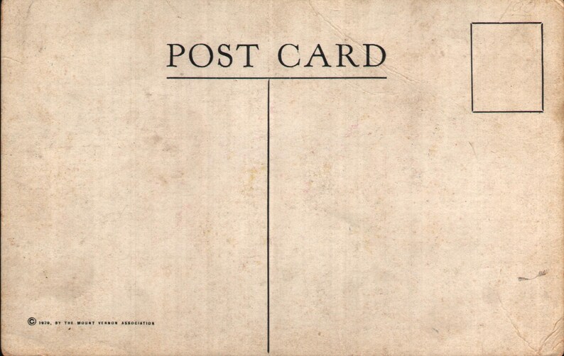 Vintage Pre-linen Postcard Barn Mount Vernon Virginia 1920 - Etsy