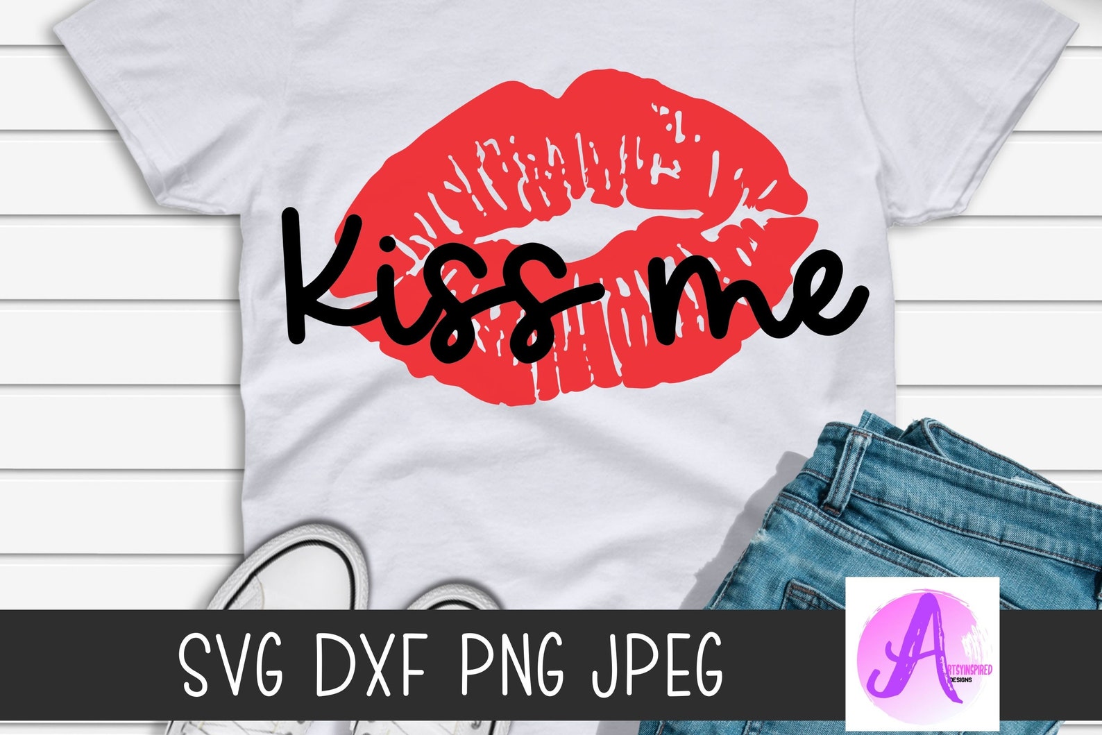 Kiss Me SVG Red Lips Svg Valentines Day Svg Makeup Bag Png - Etsy