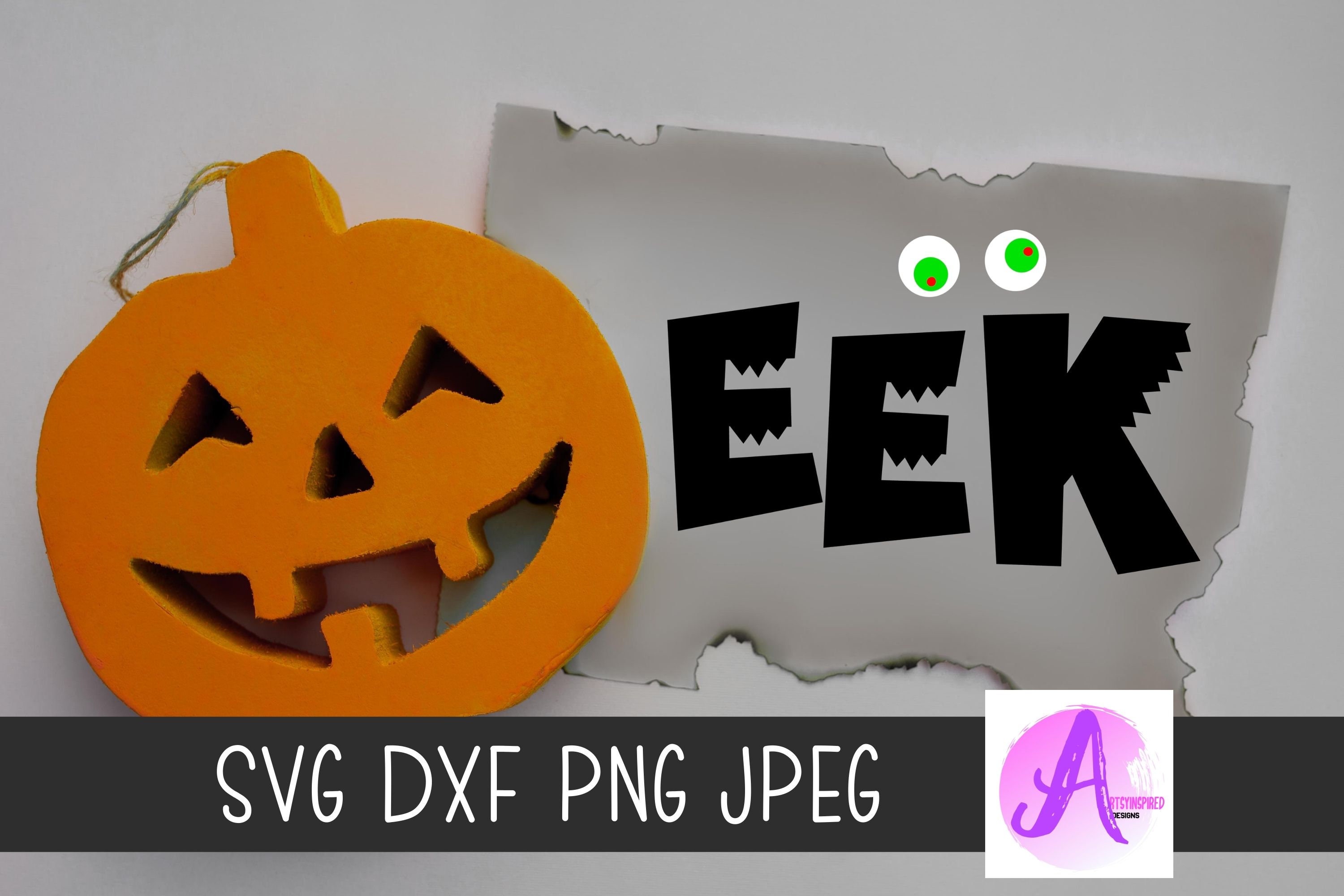 Eek Svg Halloween Svg Boo Svg Eyeball Svg Spooky Shirt - Etsy Ireland