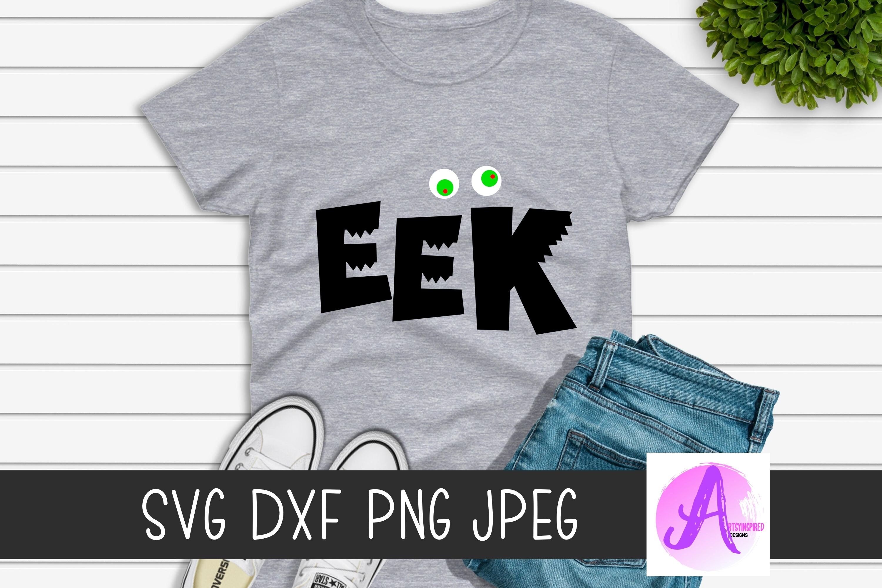 Eek Svg Halloween Svg Boo Svg Eyeball Svg Spooky Shirt - Etsy Ireland