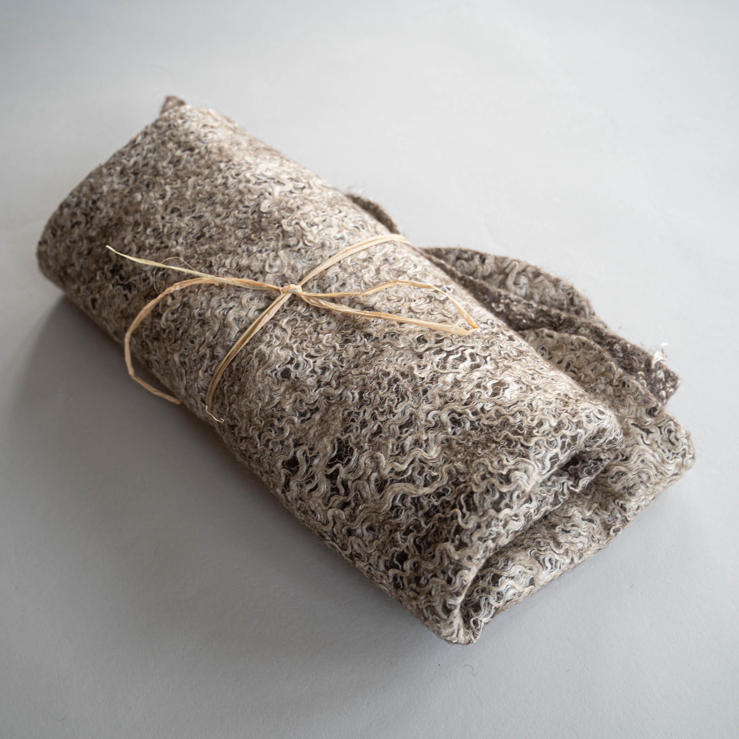 Hand Felted Fabric Scraps - Textured Textile Pack - Felted Wool Fabric ...