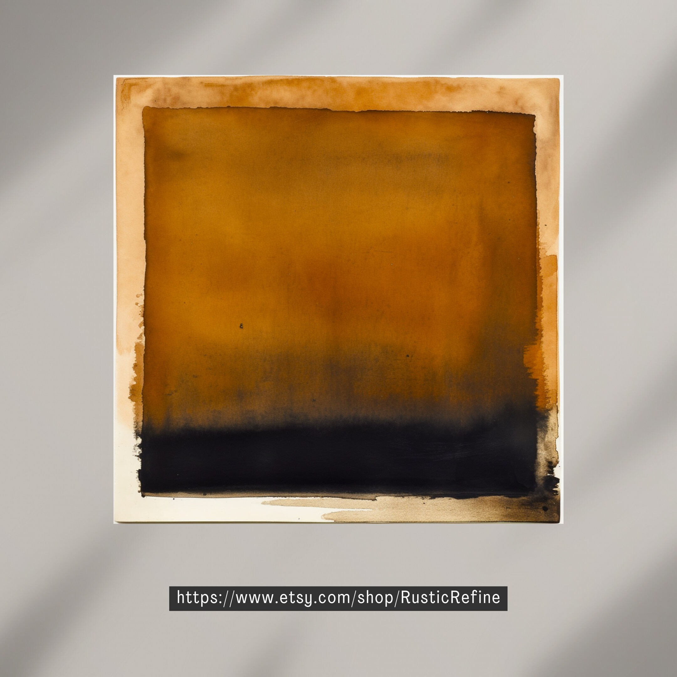 Rothko Inspired Printable Wall Art, Abstract Canvas Wall Art, Mark ...