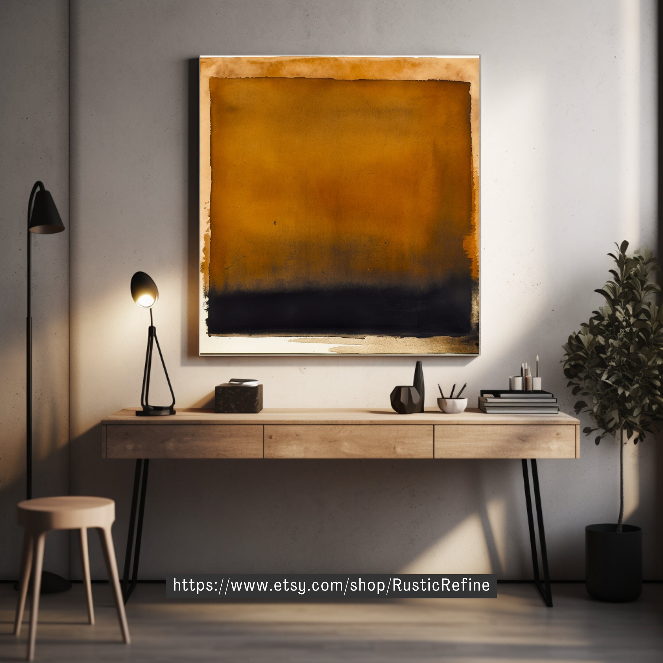 Rothko Inspired Printable Wall Art Abstract Canvas Wall Art - Etsy